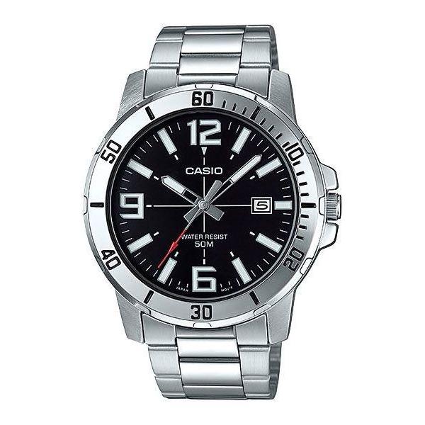 CASIO STANDARD COLLECTION MENS 50M - MTP-VD01D-1BVUDF – The Watch Boutique