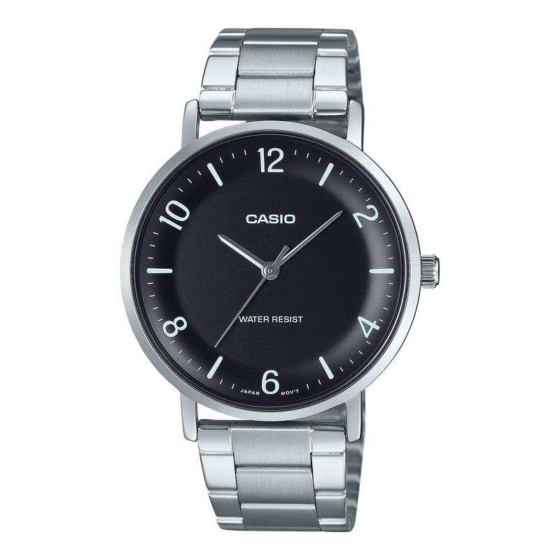 CASIO STANDARD COLLECTION MENS WR - MTP-VT03D-1BDF – The Watch Boutique