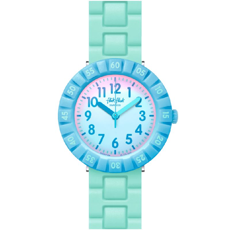 Flik Flak BLUE SPLASH Watch FCSP126 – The Watch Boutique