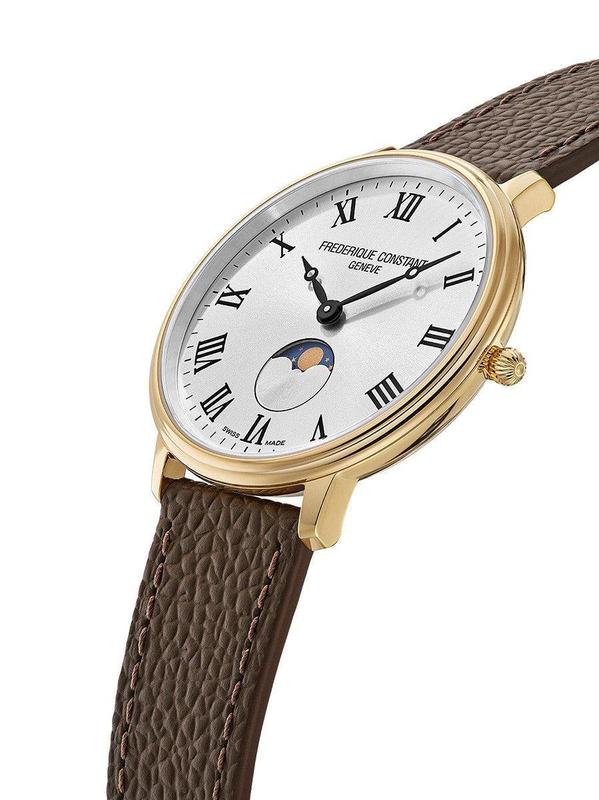 Frederique Constant Quartz Moonphase Watch - FC-206RS3S5 – The Watch ...