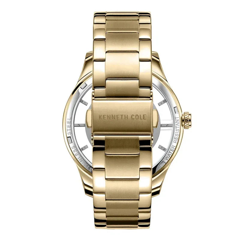 Kenneth Cole Classic Gold PVD Watch KC50919024A – The Watch Boutique