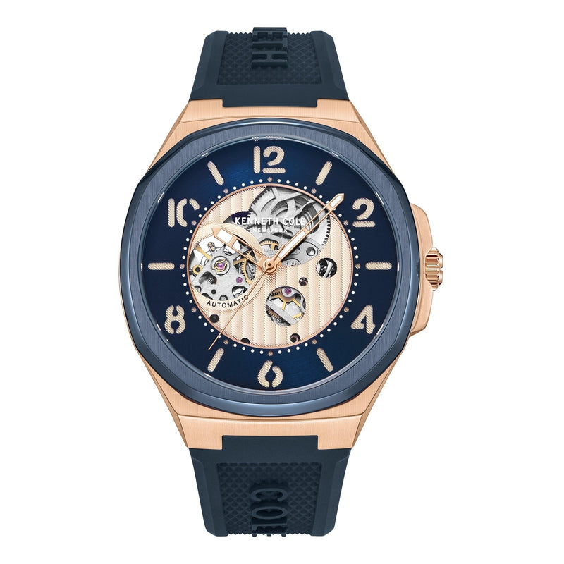 Kenneth Cole Gents Silicone Mechanical Watch KCWGR2233101 – The Watch ...