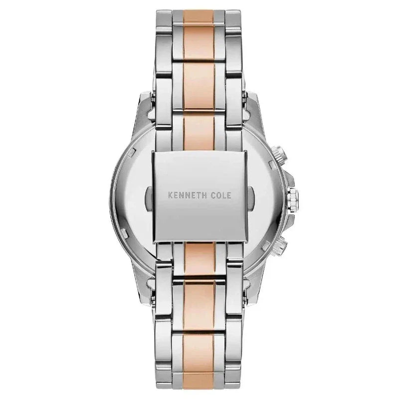 Kenneth Cole Men's Two-Tone Chronograph Watch KC50733001 – The Watch ...