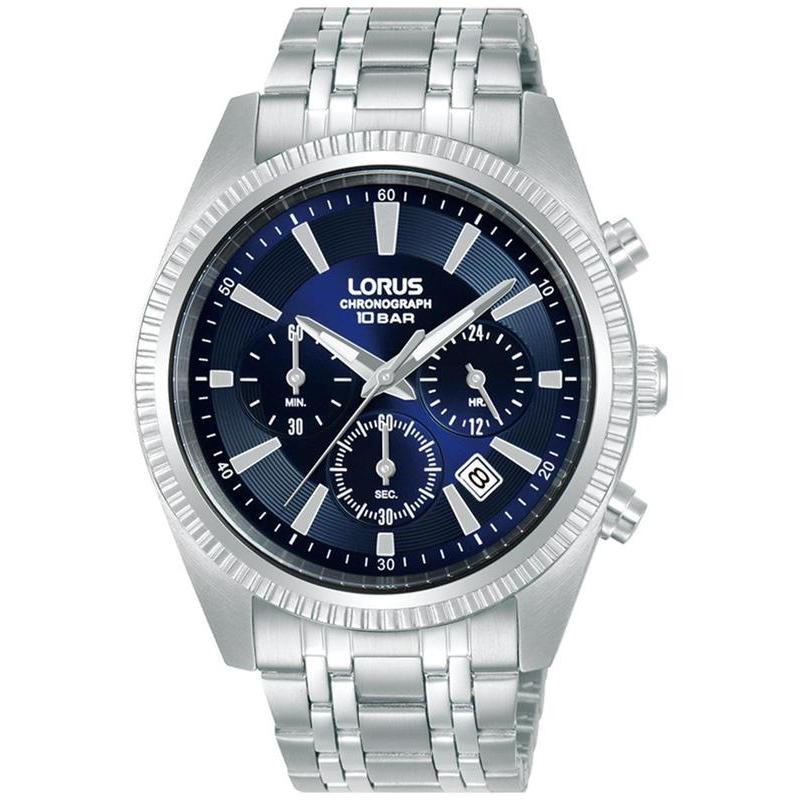 Lorus Chronograph Blue Dial Watch – The Watch Boutique