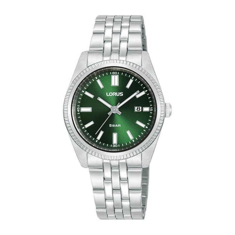 Lorus Ladies Dark Green Sunray Dial Watch – The Watch Boutique