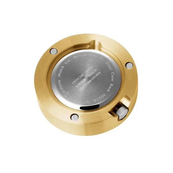 Mondaine Table Clock Gold Tone 50mm – The Watch Boutique