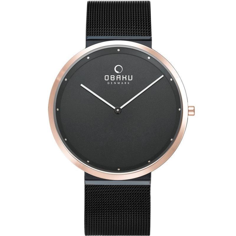 Obaku Papir-Night Gents Ultra Slim Line Series V230GXMBMB – The Watch ...