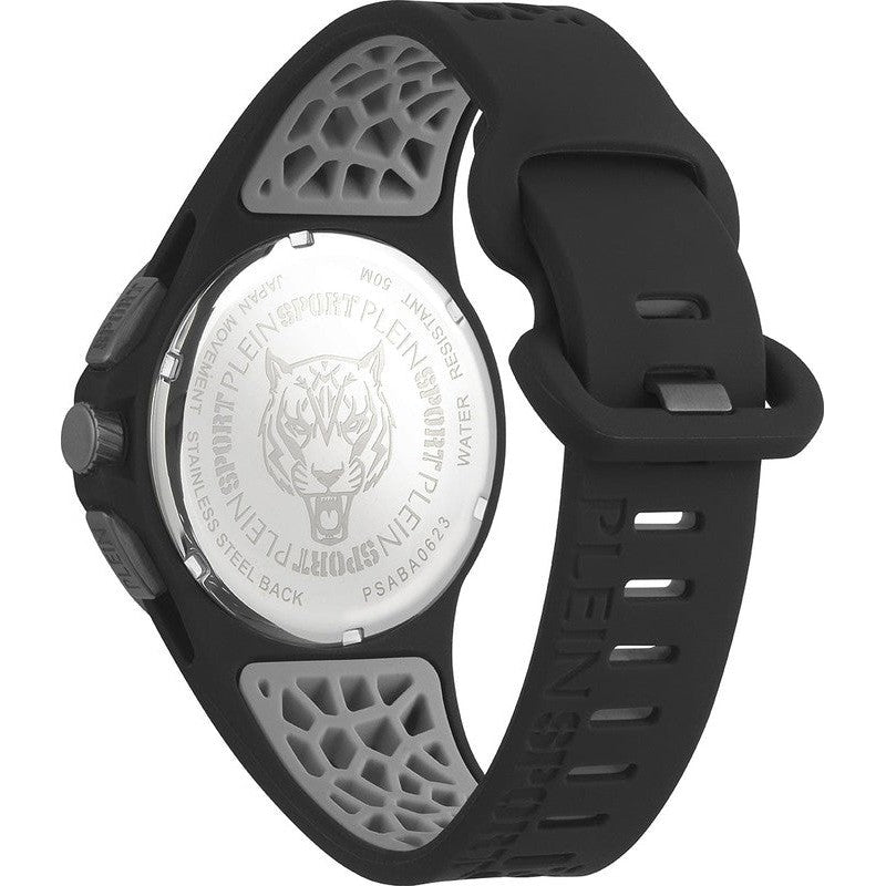 Plein Sport Thunderstorm Black Chronograph Watch 43mm – The Watch Boutique