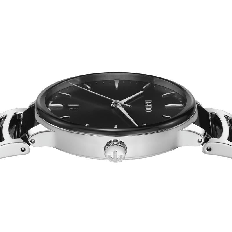 Rado Centrix Quartz Stainless Steel Black Dial R30021152 – The Watch ...