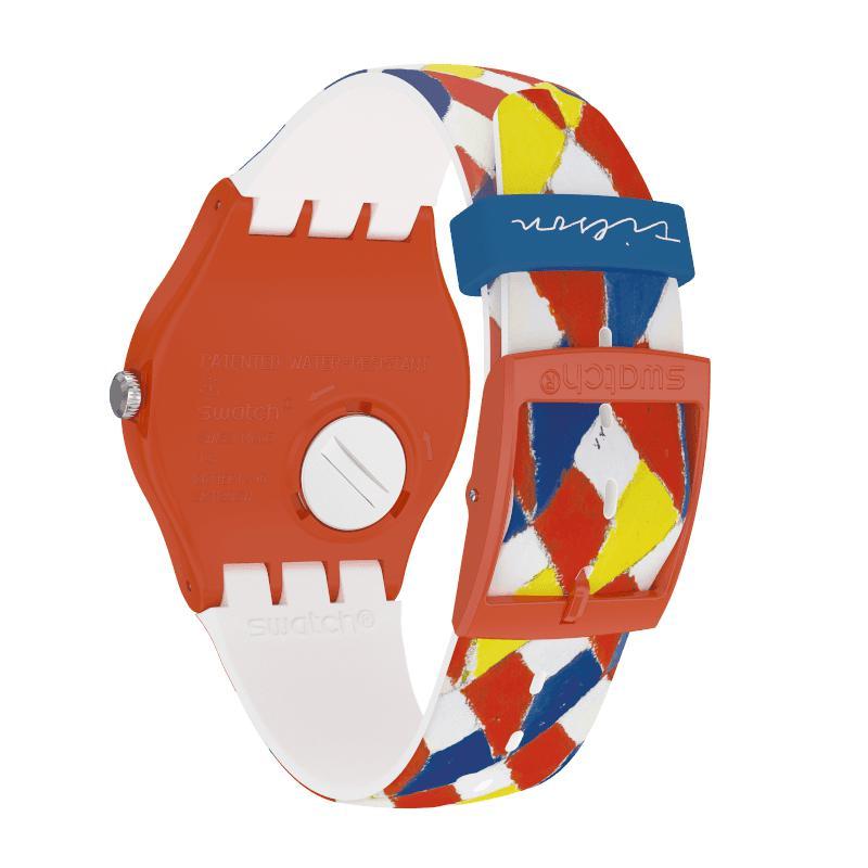 Swatch THE JOE TILSON VENETIAN WATCH Watch SUOZ312S – The Watch Boutique