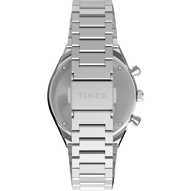Timex Q Chronograph Stainless Steel Bracelet Watch Retro Racing – The ...